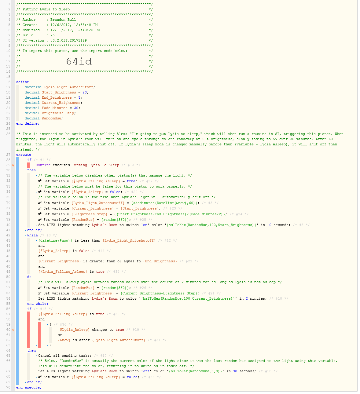 Inconsistent Variablecondition Evaluation Piston Design Help Webcore Community Forum