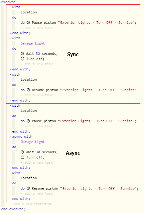 Another Noob Question Sync Vs Async Execution Methods Piston Design Help Webcore