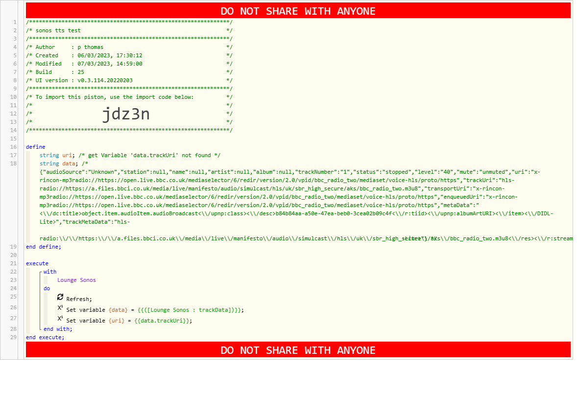 How To Extract Json Data From Variables Other Than response Piston 
